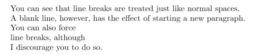 New Lines And Blank Lines In LaTeX LaTeX Tutorial
